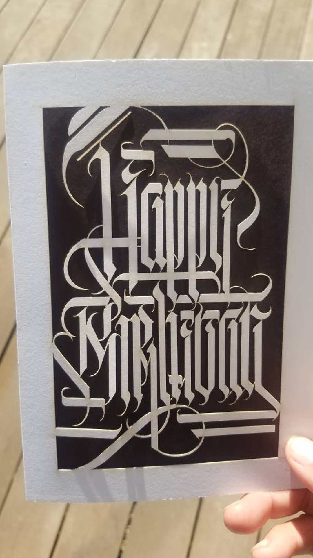 Happy Birthday With a Unique Calligraphy Style to Help Send Someone You ...
