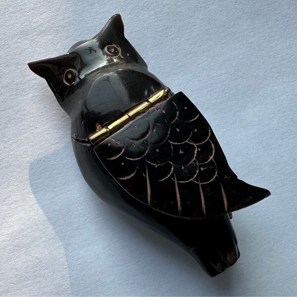 Horn Snuff Box - Etsy