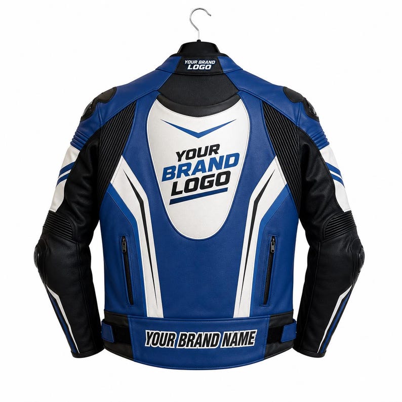 Custom Leather Motorcycle Racing Jacket | Personalized Biker Apparel ...