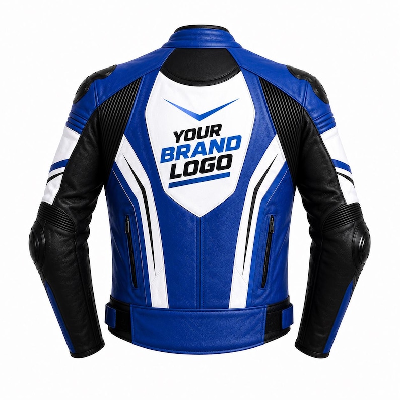 Custom Leather Motorcycle Racing Jacket | Personalized Biker Apparel ...