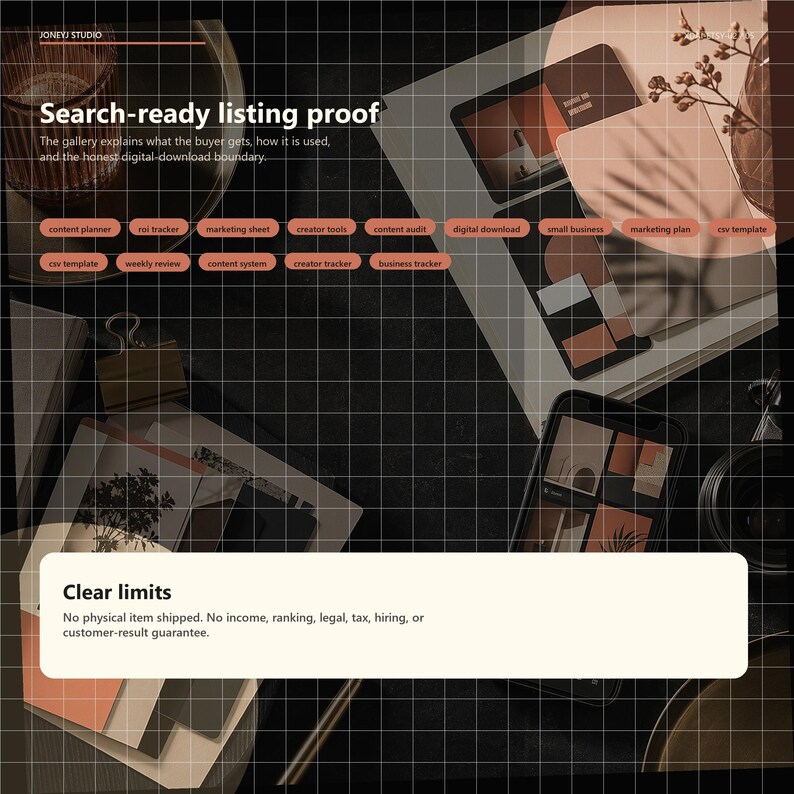 Content Planner Spreadsheet: Google Sheets Social Media Tracker - Etsy