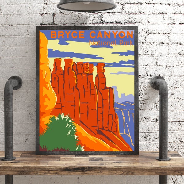 Bryce Canyon Poster - Etsy