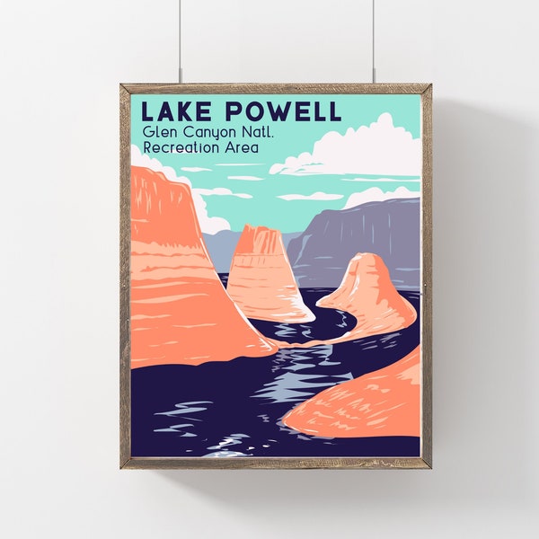 Lake Powell Art - Etsy