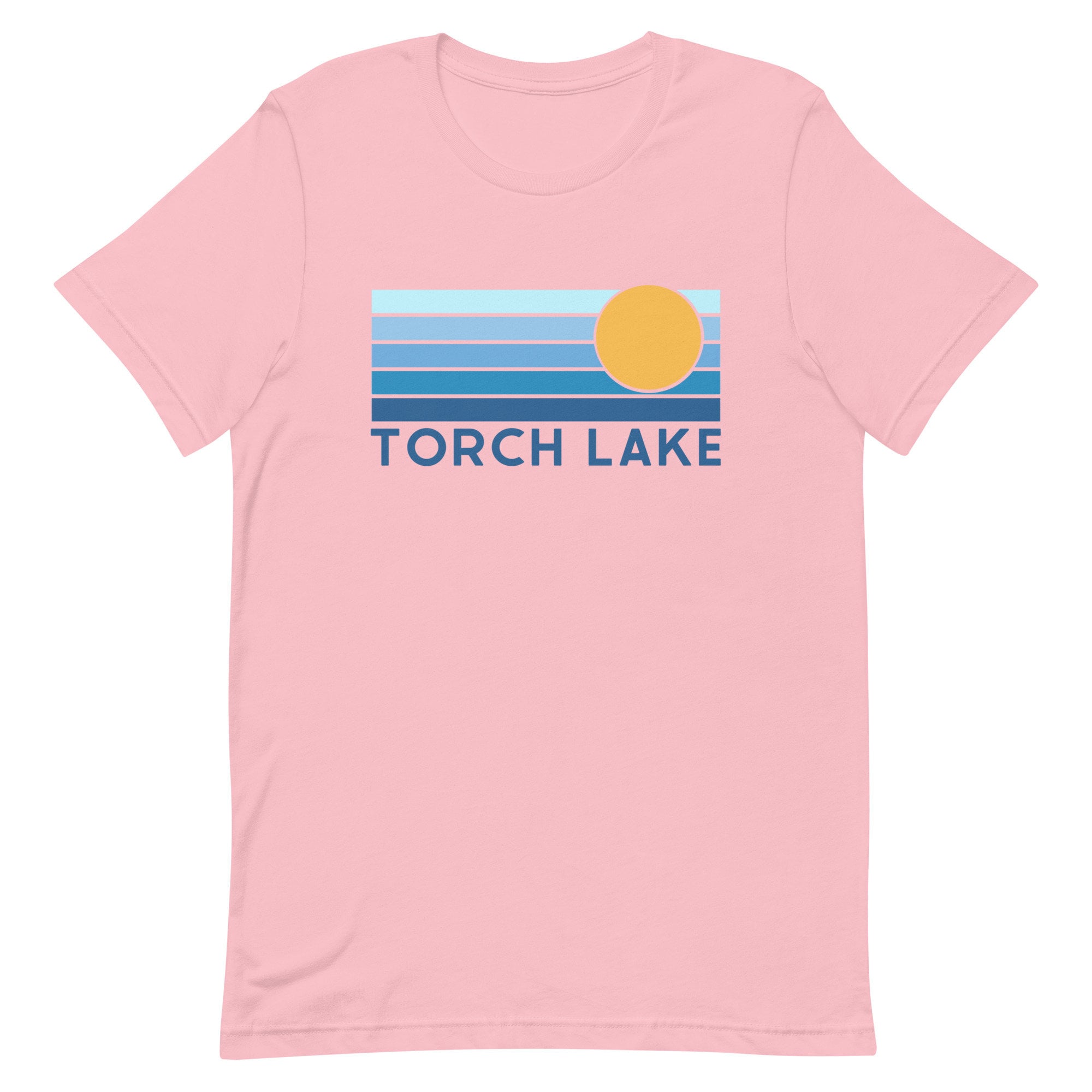 Lake Michigan Sunset Graphic Tee, Great Lakes Unisex Shirt - Etsy