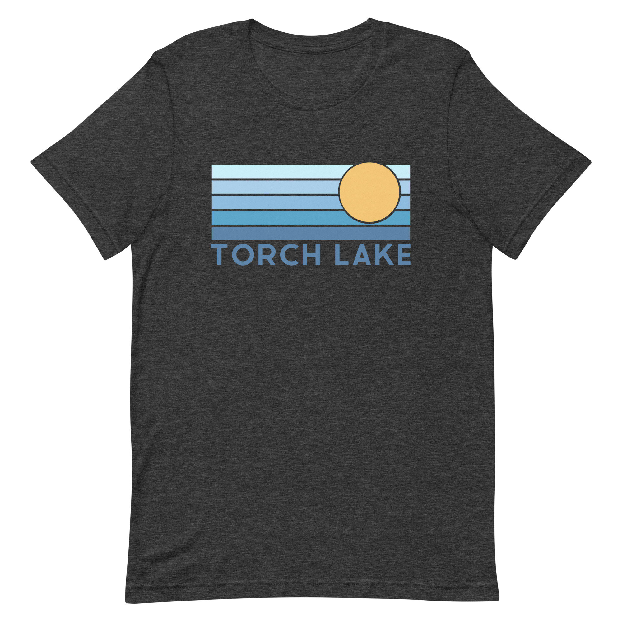 Lake Michigan Sunset Graphic Tee, Great Lakes Unisex Shirt - Etsy