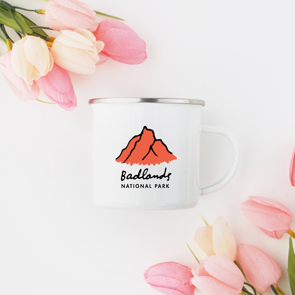 Badlands National Park Mug South Dakota Mug Camp Gifts Metal - Etsy