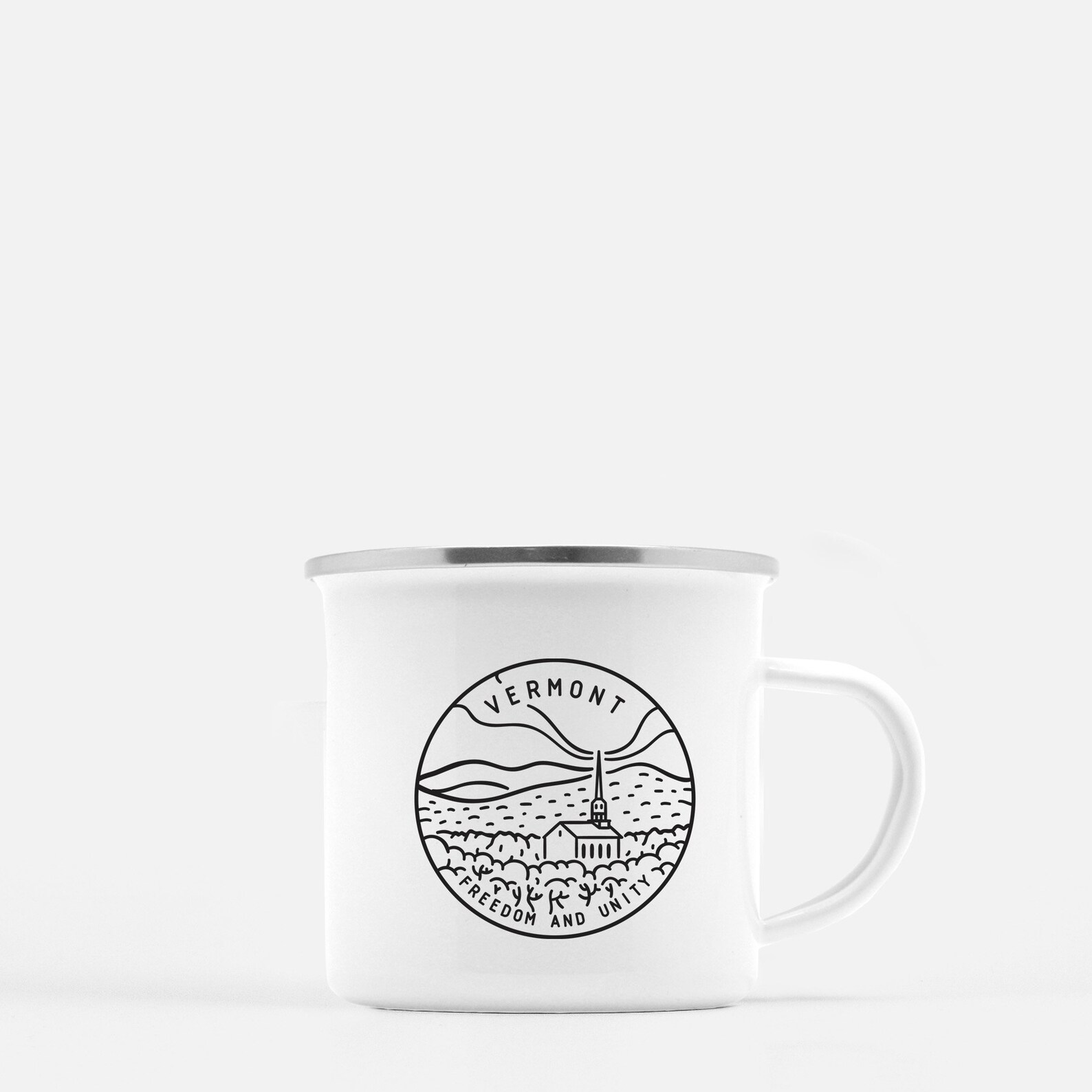 Camp Mug Vermont Gifts Rustic Coffee Mug Outdoorsman Gift for | Etsy