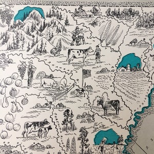 Antique Arkansas Map, 1930s Book Page Rustic Wall Decor - Etsy UK