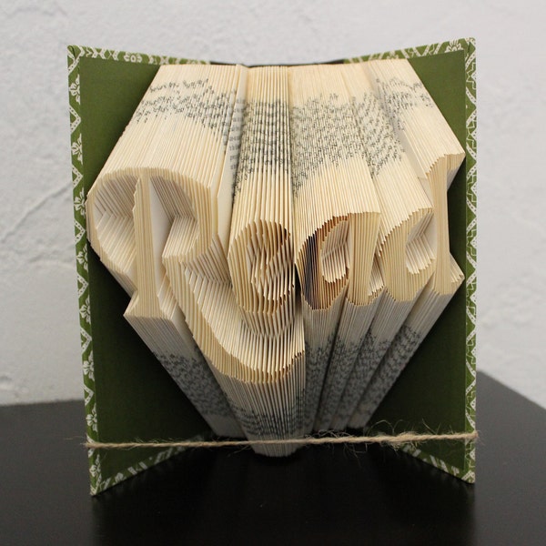 Upcycled Book Art - Etsy