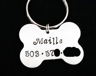 Dog Tag Pet ID Tag Personalized Dog Tags Dog Name Tag Pet | Etsy