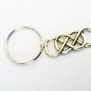 Infinity Keychain, Infinity Symbol Key Ring, Forever Charm, Friendship ...