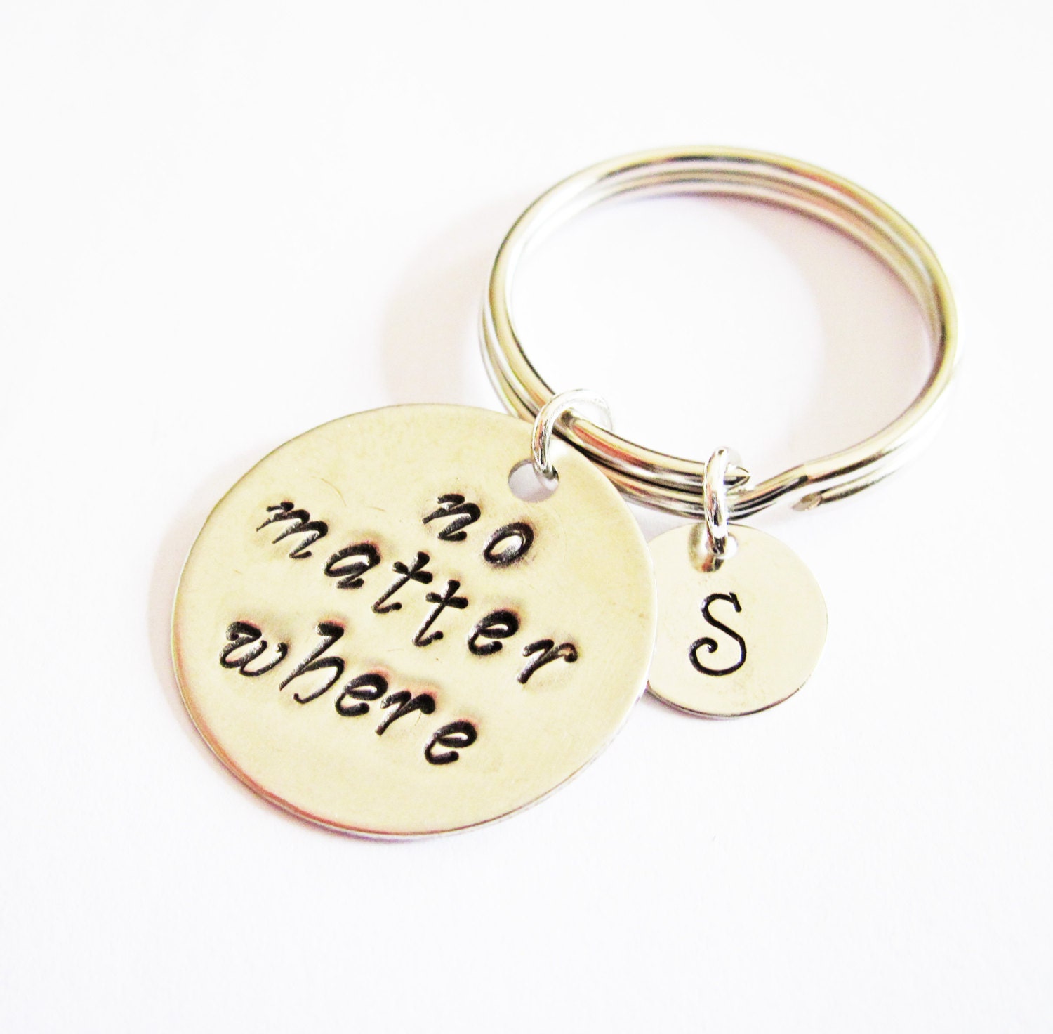 3 Best Friends Keychain No Matter Where Long Distance | Etsy