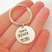 Personalized Mom Keychain, Mother Key Chain, Mom Gift, Mom Since, Hand ...