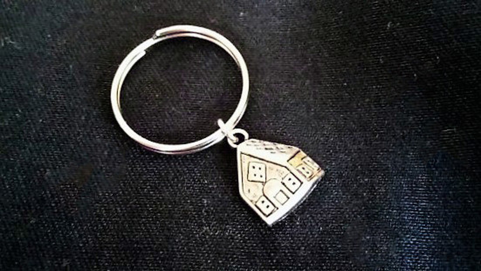 House Keychain House Charm Home Keychain Personalized - Etsy