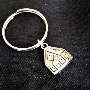 House Keychain, House Charm, Home Keychain, Personalized Keychain ...