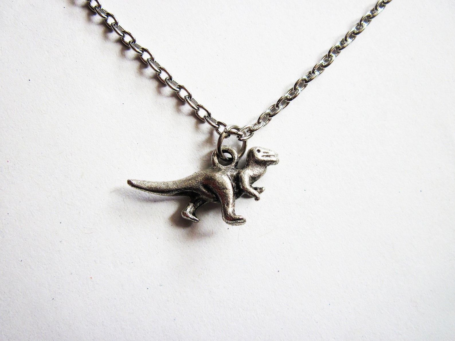 T-rex Necklace Trex Necklace T Rex Dino Necklace Extinct - Etsy