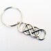 Infinity Keychain Infinity Symbol Key Ring Forever Charm - Etsy