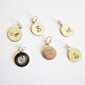 Add Initial, Personalized Initial, Additional Silver Initial, Extra ...