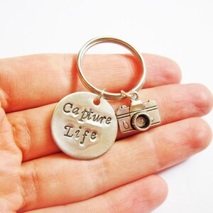 Personalized Camera Keychain, Camera Key Chain, Photography Key Ring ...