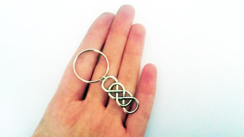 Infinity Keychain Infinity Symbol Key Ring Forever Charm | Etsy