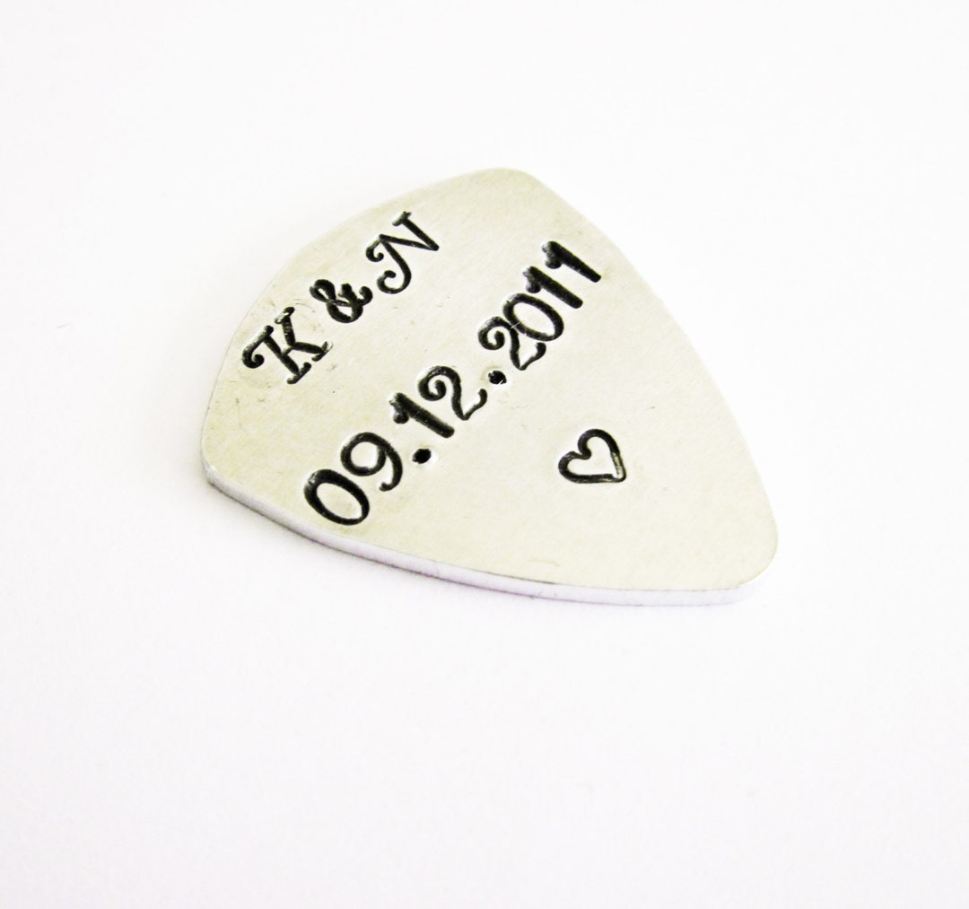 Guitar Pick With Personalized Words, You Rock, I Pick You, Keep Rocking ...