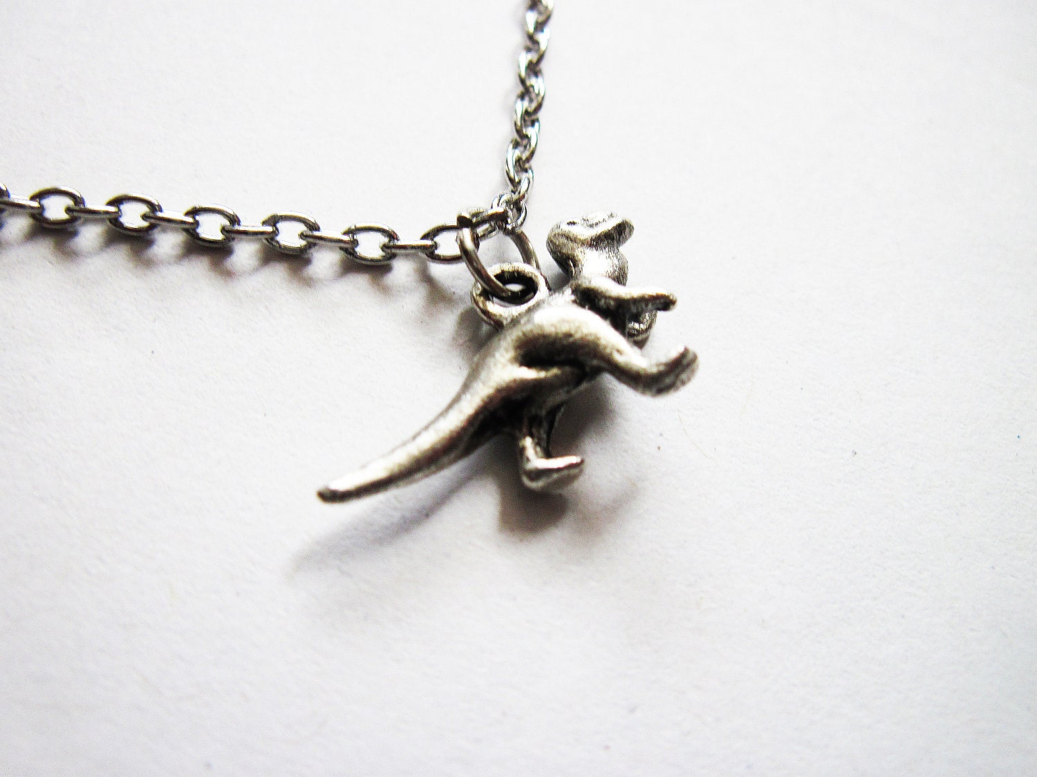 T-rex Necklace Trex Necklace T Rex Dino Necklace Extinct | Etsy