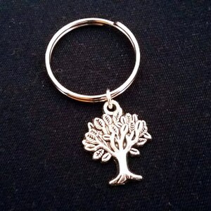 Tree Keychain, Tree of Life Keychain, Tree of Life Pendant, Tree Charm ...