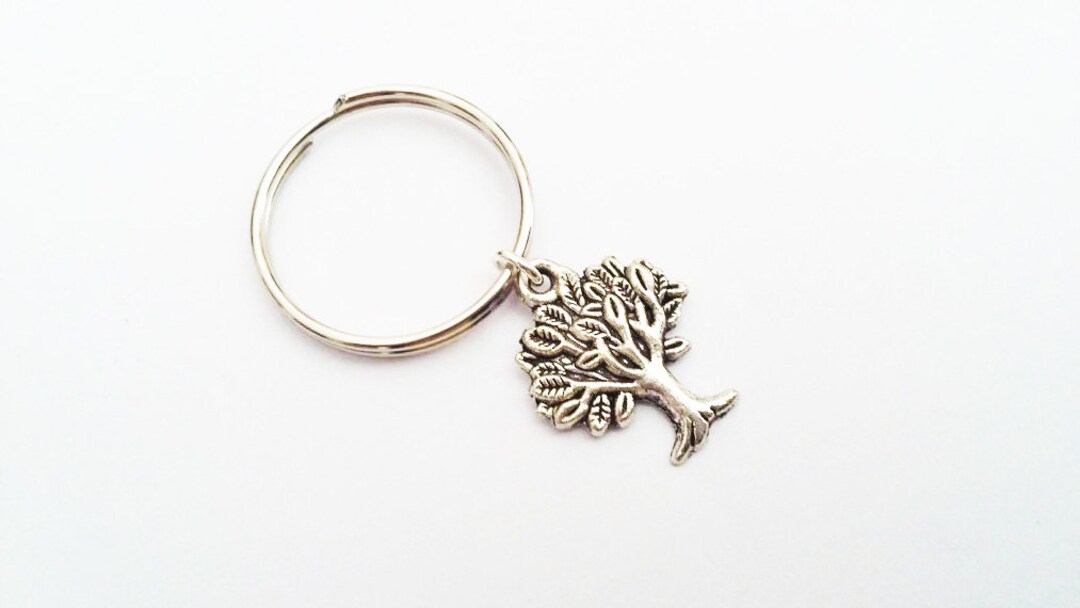Tree Keychain, Tree of Life Keychain, Tree of Life Pendant, Tree Charm ...