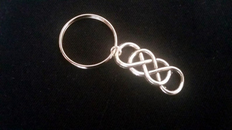 Infinity Keychain Infinity Symbol Key Ring Forever Charm | Etsy