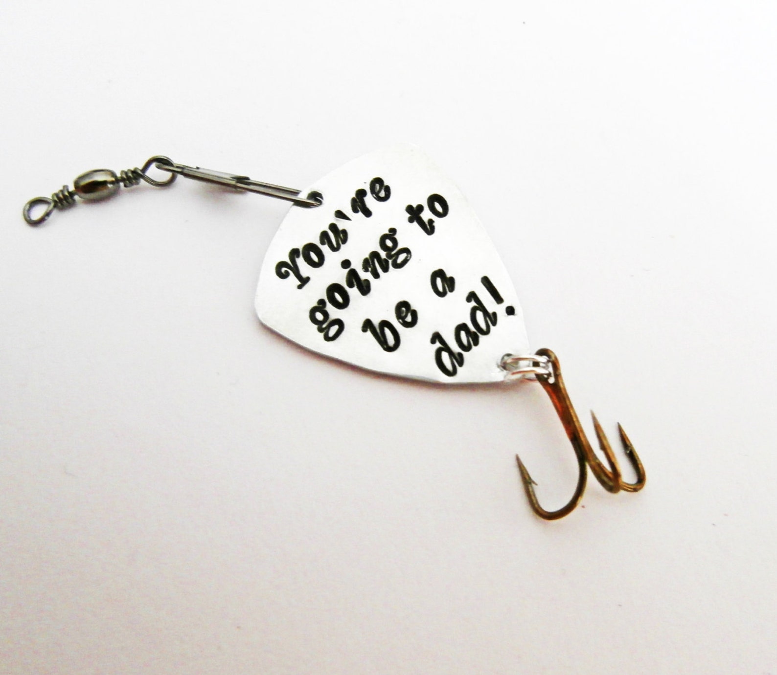 Pregnancy Announcement Fishing Lure We Are Pregnant Dad to | Etsy