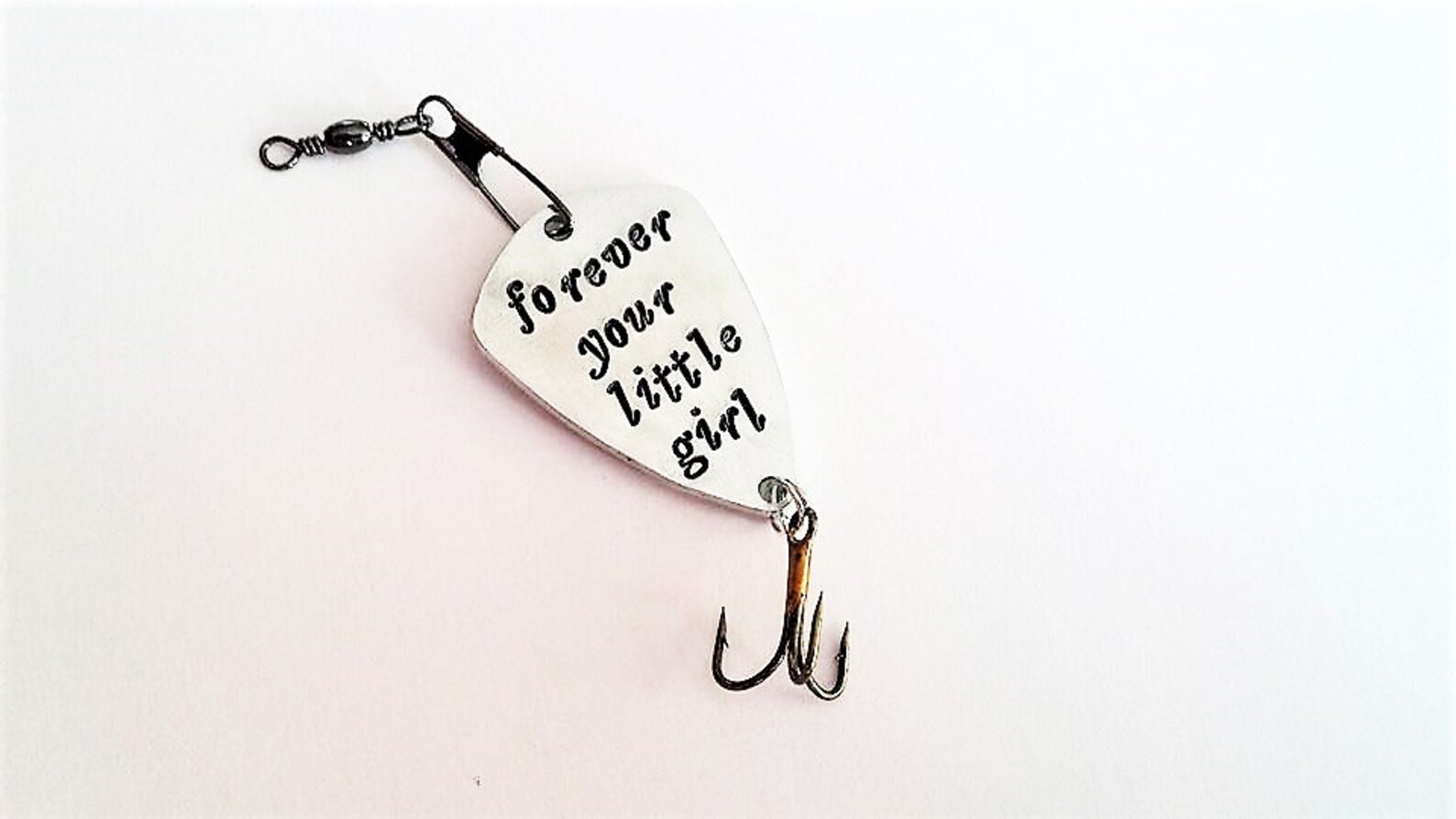 Forever Your Little Girl Custom Fishing Hook Wedding Gift | Etsy