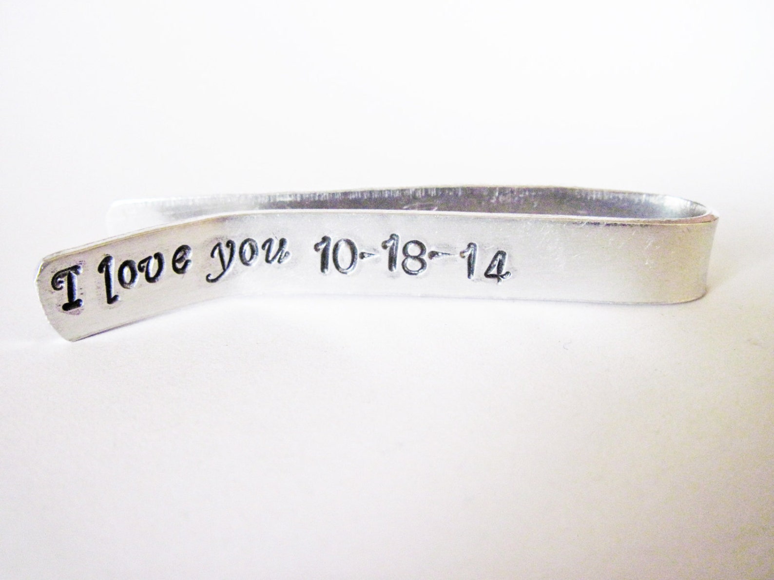 Set of 2 Tie Clips Set of Two Tie Bars Personalized Tie | Etsy