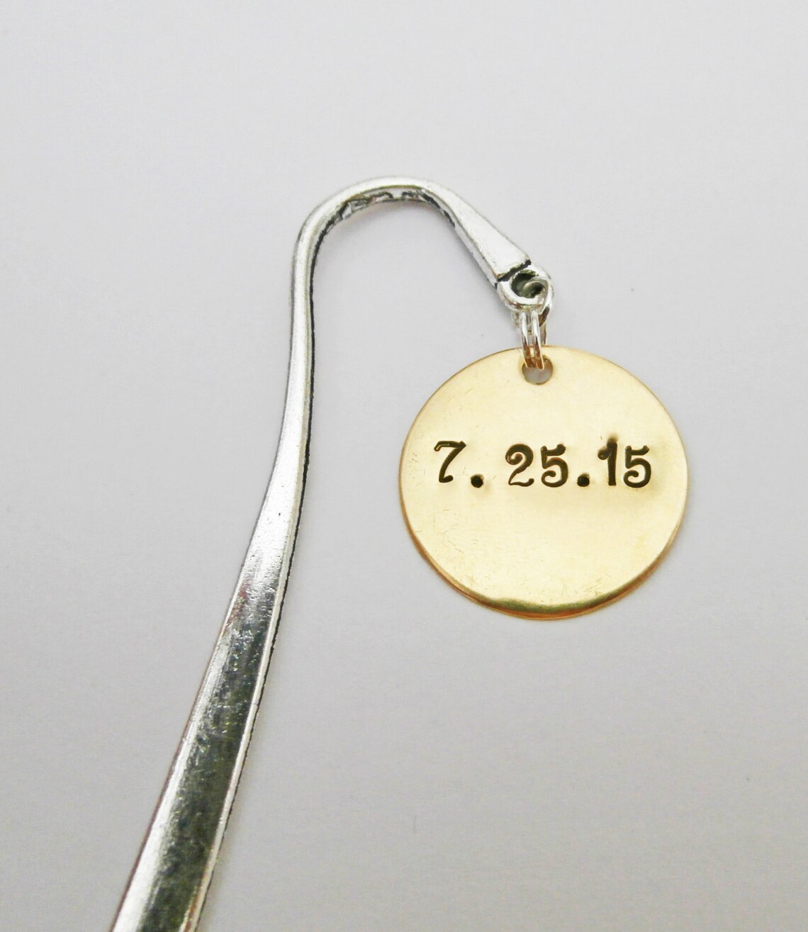 Personalized Metal Bookmark Engraved Bookmark Hand Stamped - Etsy