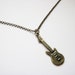 Guitar Necklace Rock & Roll Jewelry Rockstar Necklace - Etsy