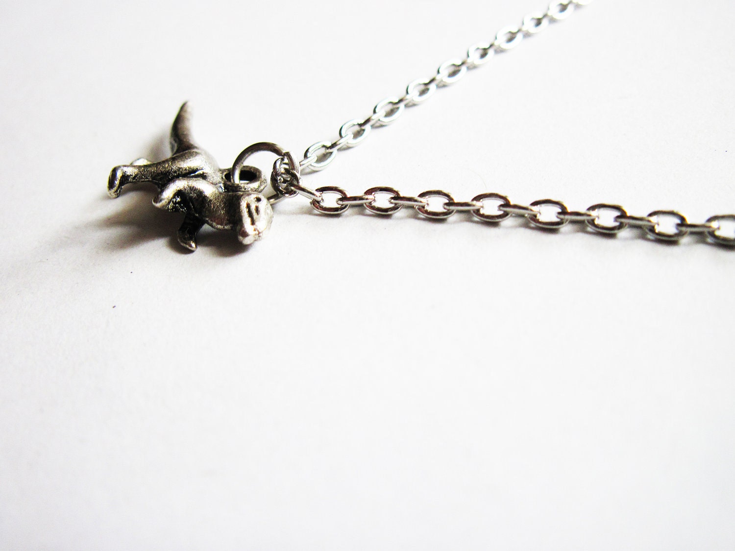 T-rex Necklace Trex Necklace T Rex Dino Necklace Extinct | Etsy