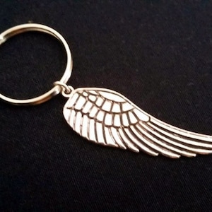 Wing Keychain, Angel Wing Keychain, Large Wing Keychain, Big Wing Charm ...