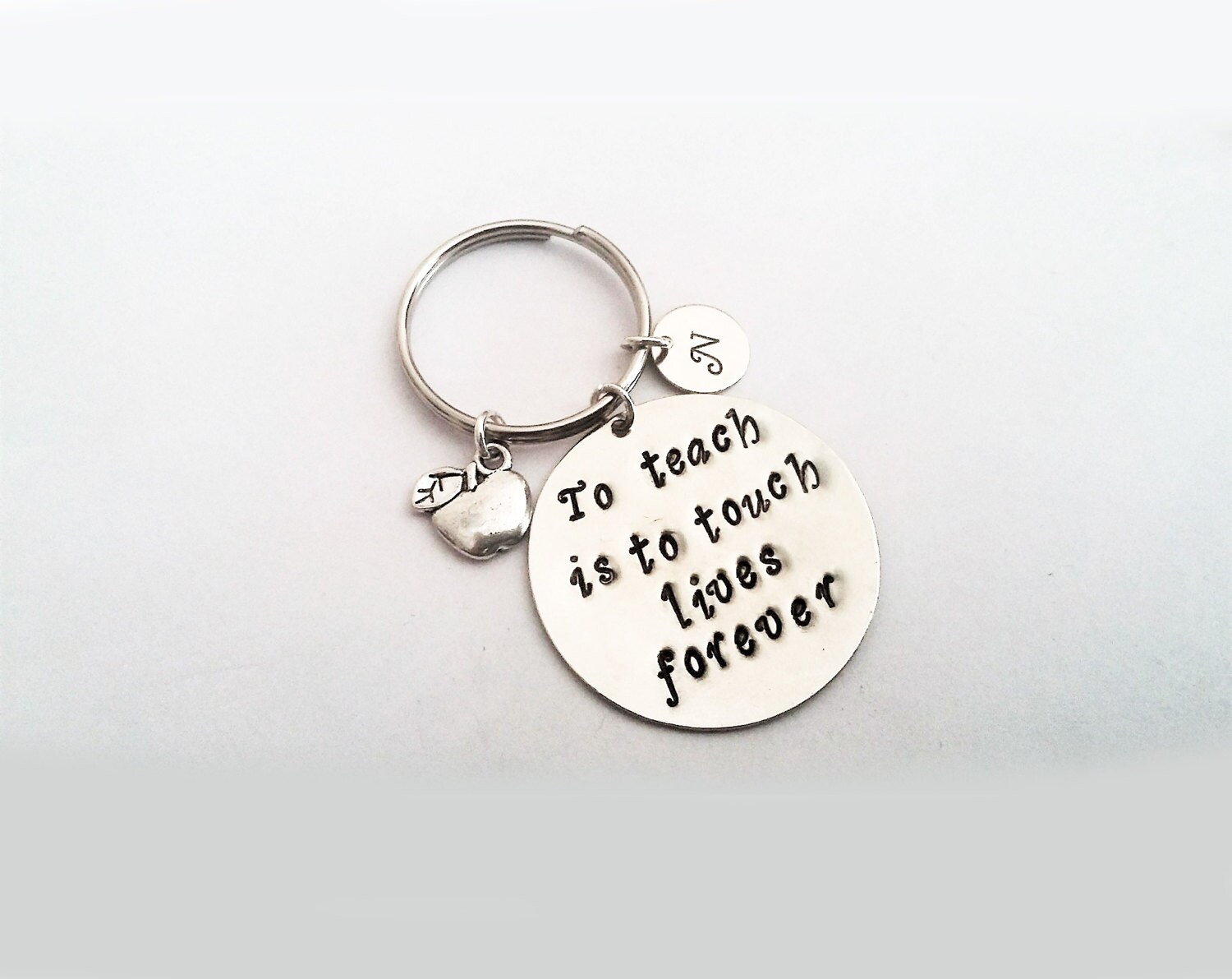 Personalized Teacher keychain Teacher gift To teach is to | Etsy