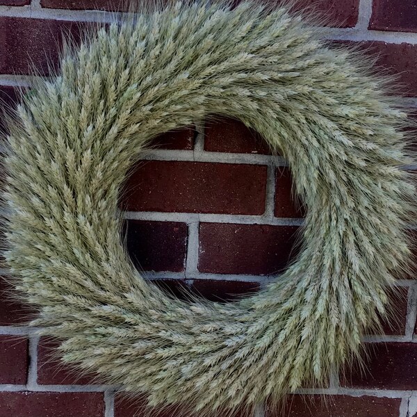 Wheat Wreath - Etsy