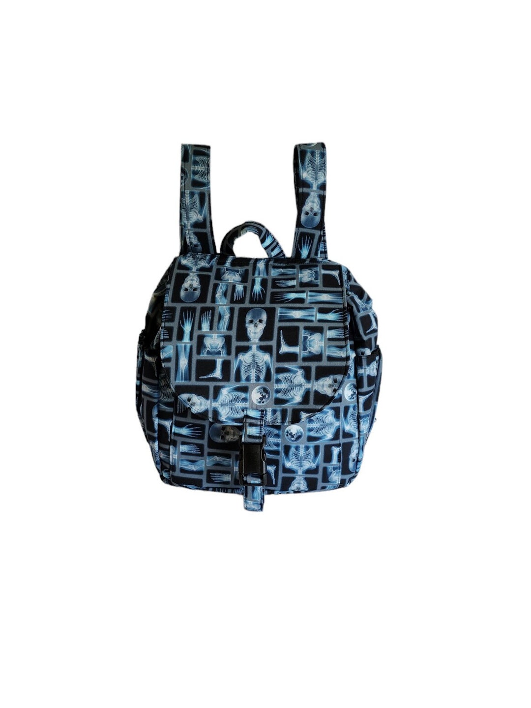 Medium Backpack X-ray Print Cotton - Etsy