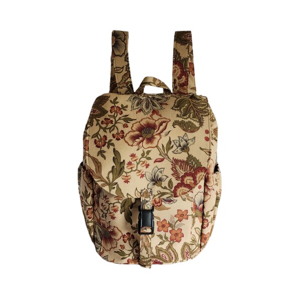 Floral Backpack - Etsy