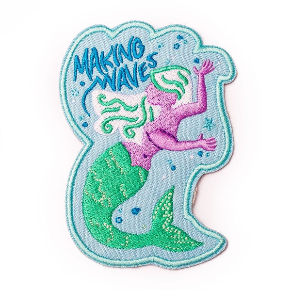 Mermaid Patch - Etsy