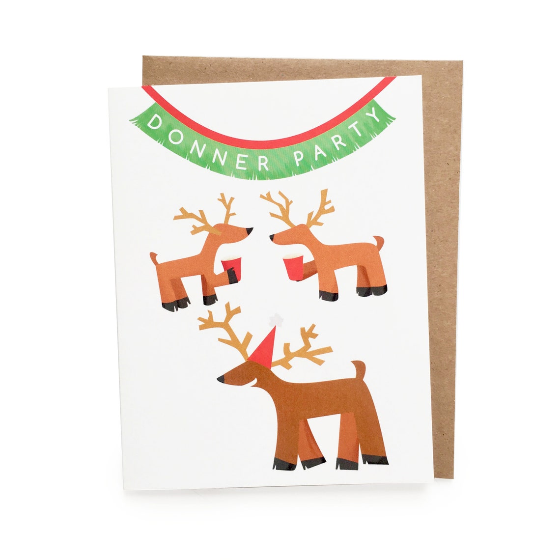Donner Party Christmas Card Holiday Card Christmas Card - Etsy
