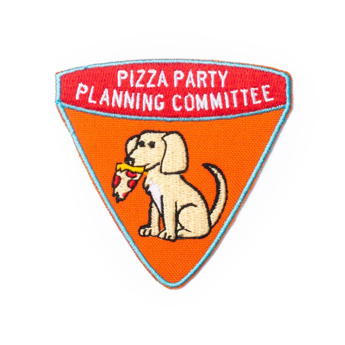 Pizza Party Patch Dog Patch / Pizza Patch / Iron on Patch / | Etsy