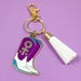 Stomp the Patriarchy Keychain Tassel Keychain Feminism - Etsy