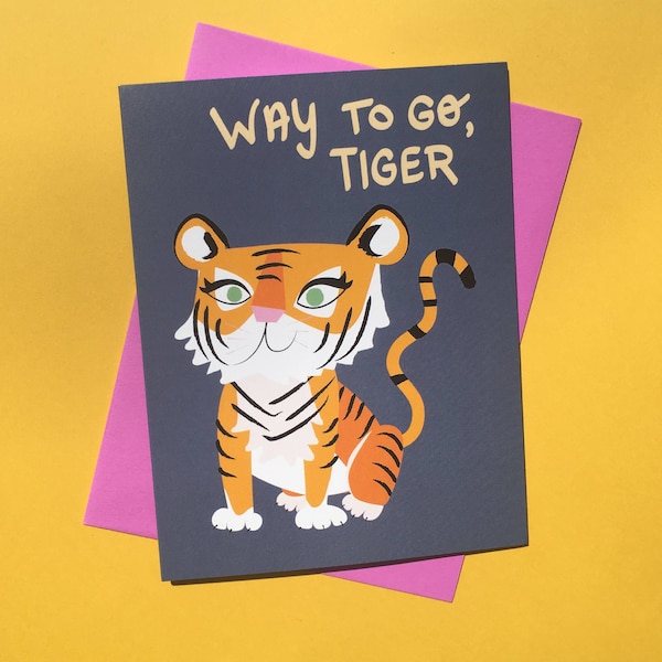 Way to Go Card - Etsy