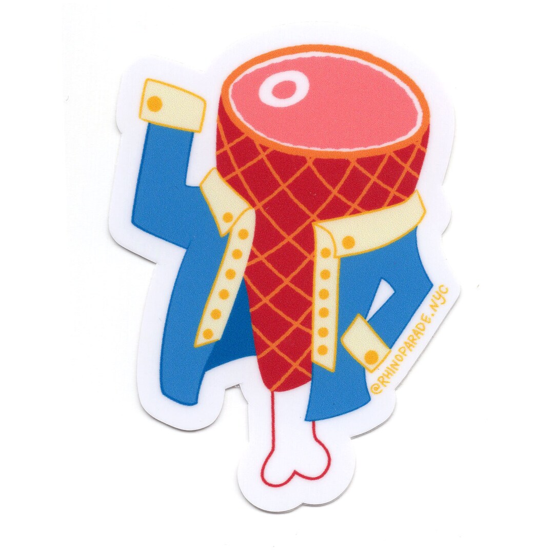 HAMILTON STICKER Vinyl Sticker, Die Cut Vinyl Sticker, Water-resistant ...