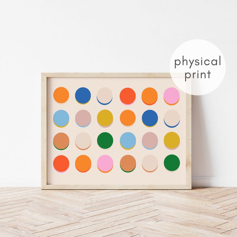 Polka Dot Frame - Etsy
