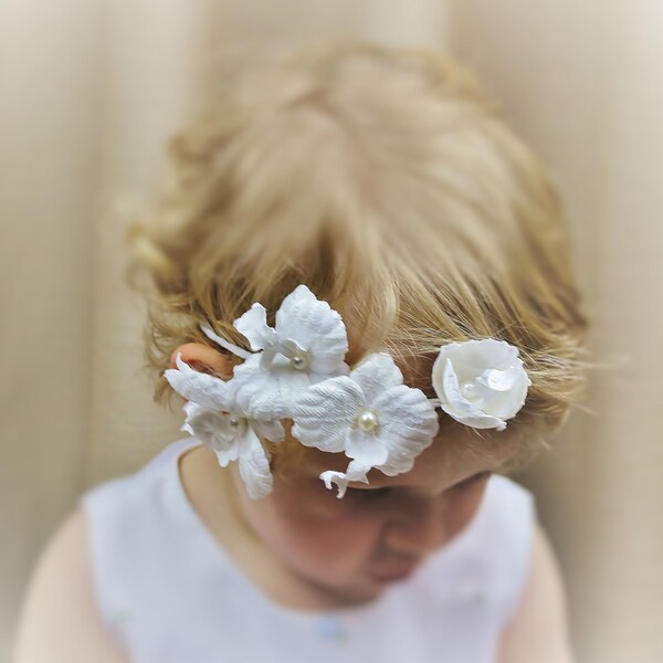 Flowergirl Headpiece - Etsy