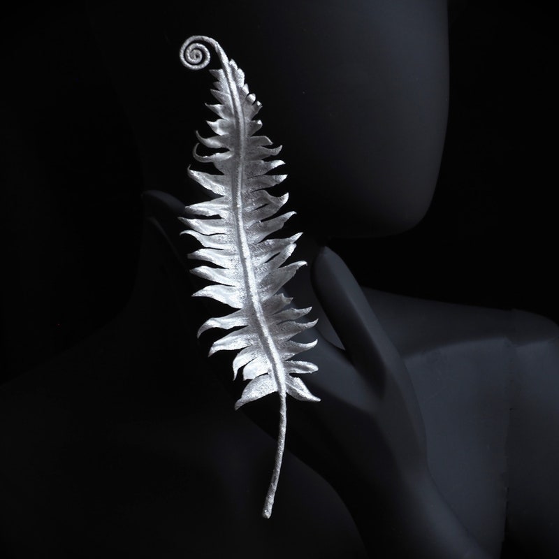 Fern Leaf Hair Pins - Etsy