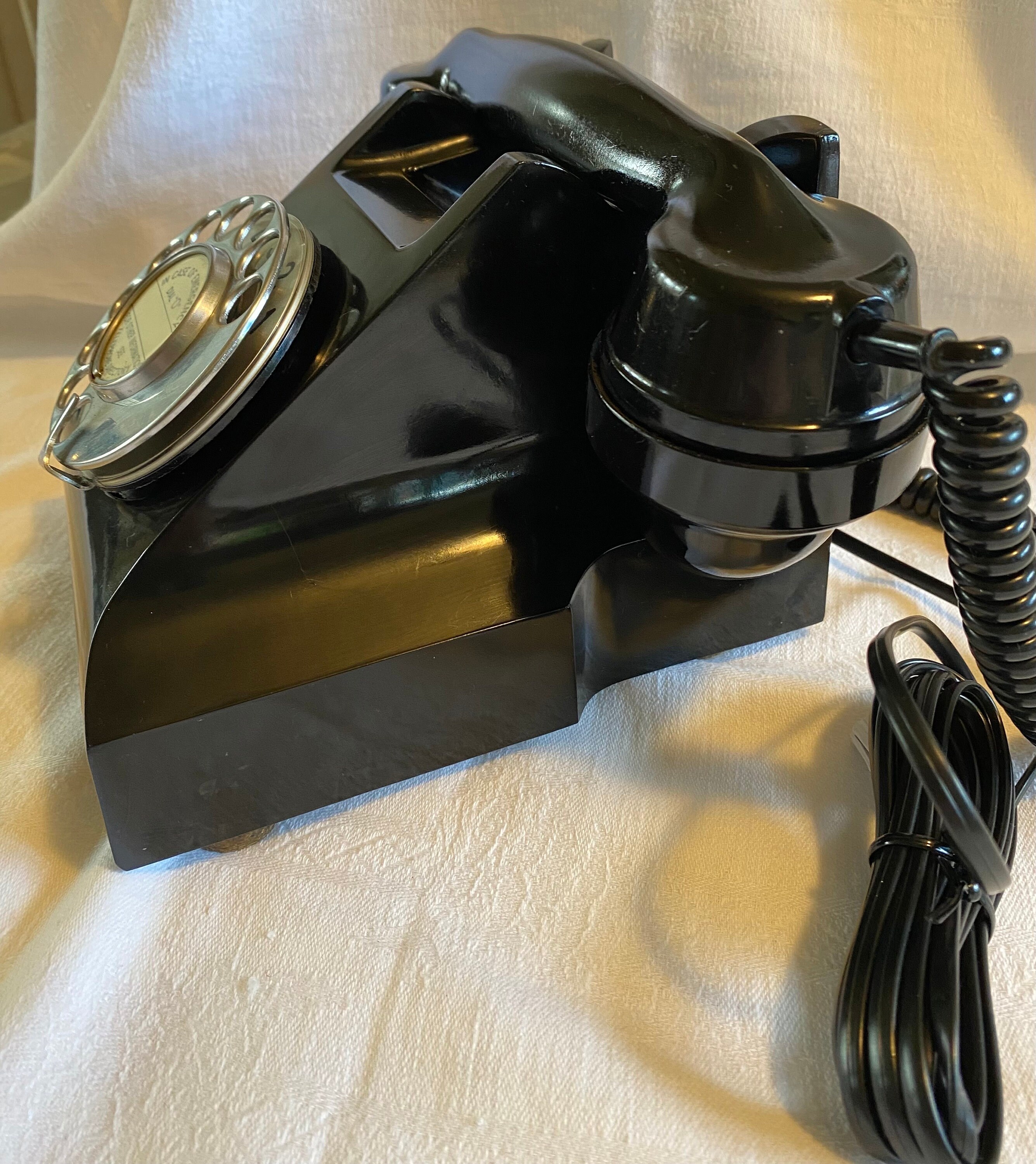 Vintage Bakelite Telephone Retro Antique Dial Telephone - Etsy